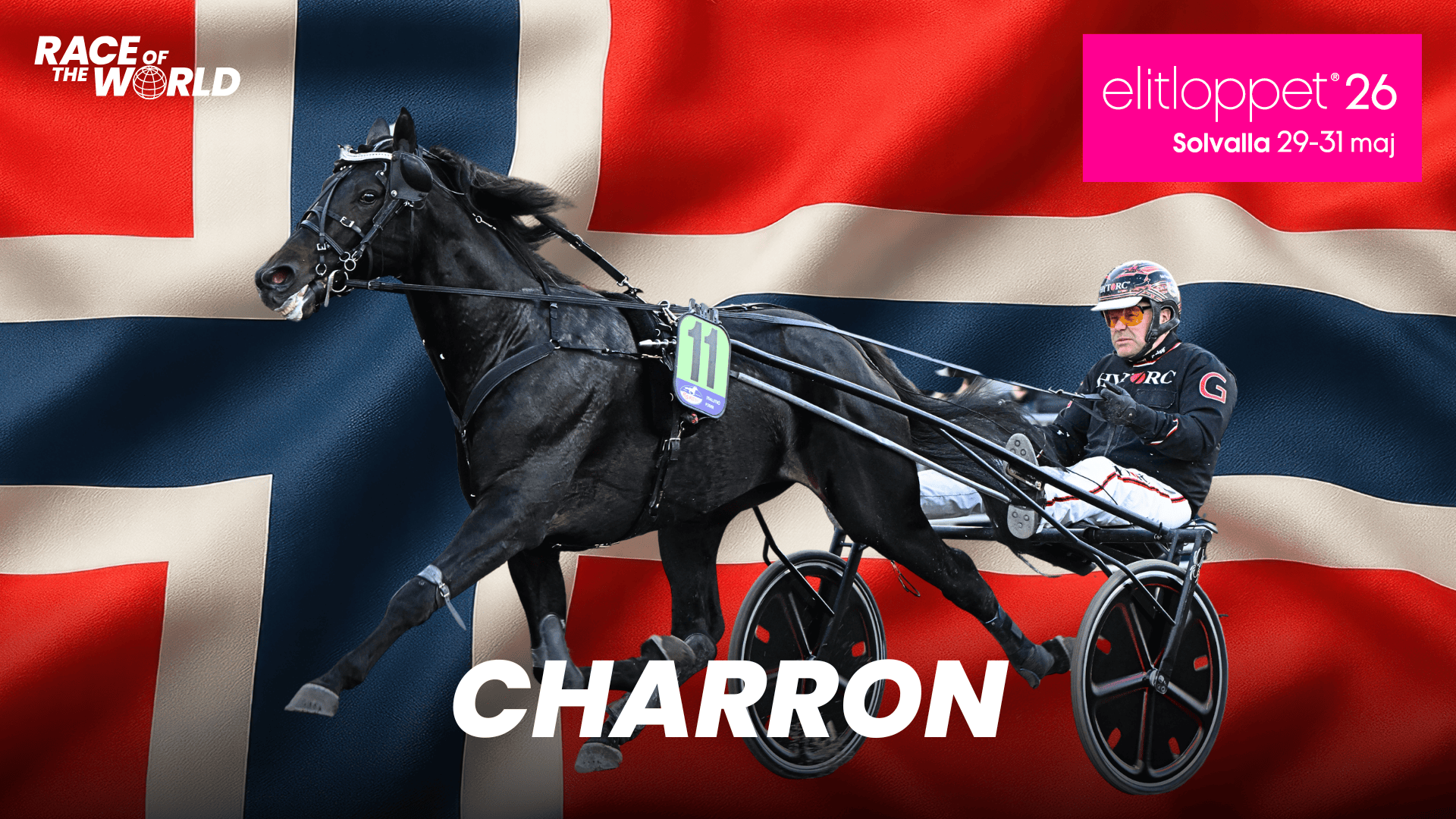 Norske Charron till Elitloppet - Elitloppet